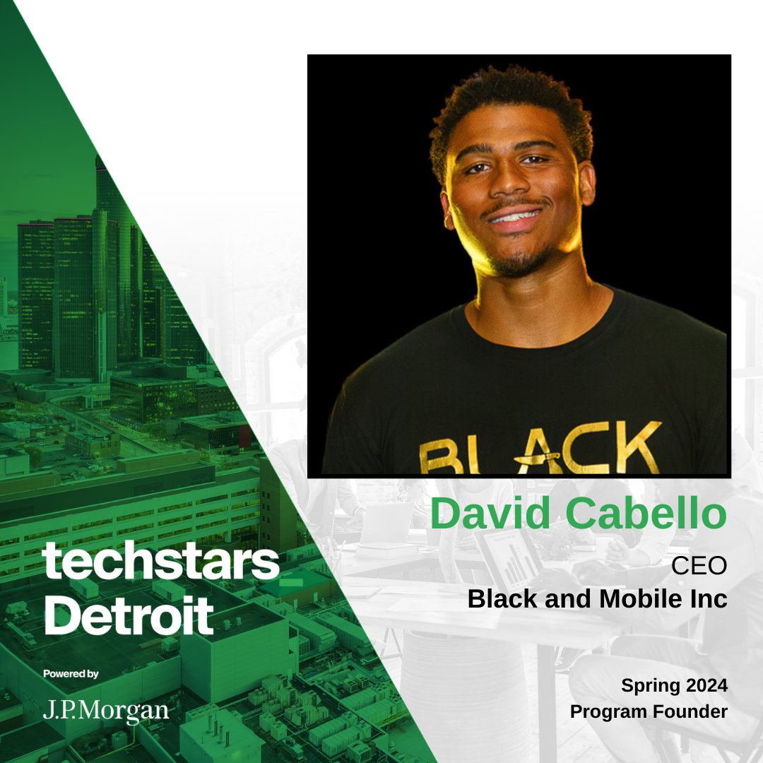 Black and Mobile Inc is named one of 12 startups for the Techstars Det ...
